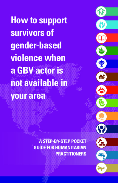 GBV - Pocket Guide | IASC / PSEA GBV - Pocket Guide | IASC / PSEA